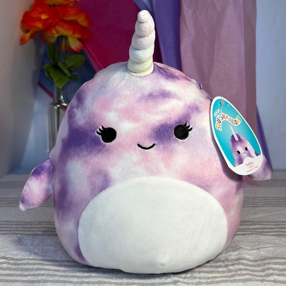 Squishmallows | Toys | Nwt 8 Nabila The Narwhal Squishmallow | Poshmark
